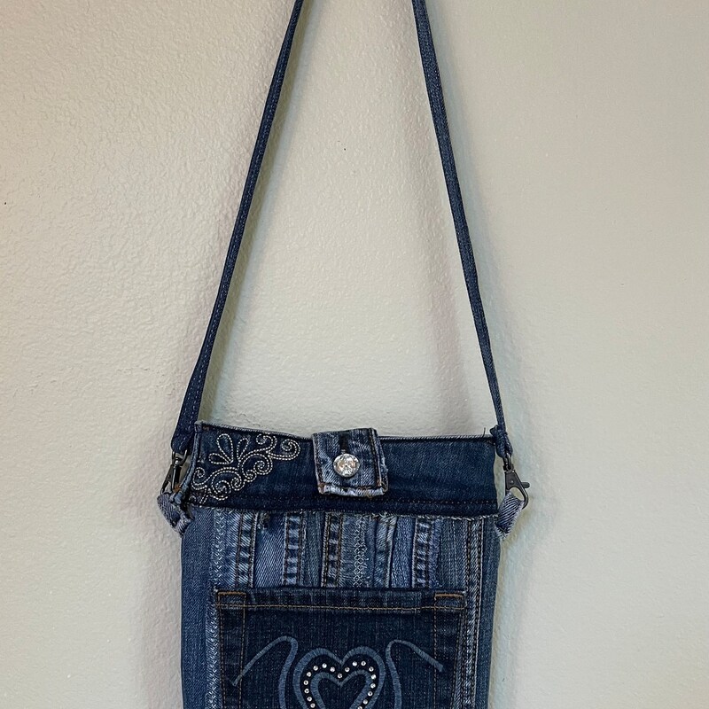Upcycled Denim Purse - Etsy