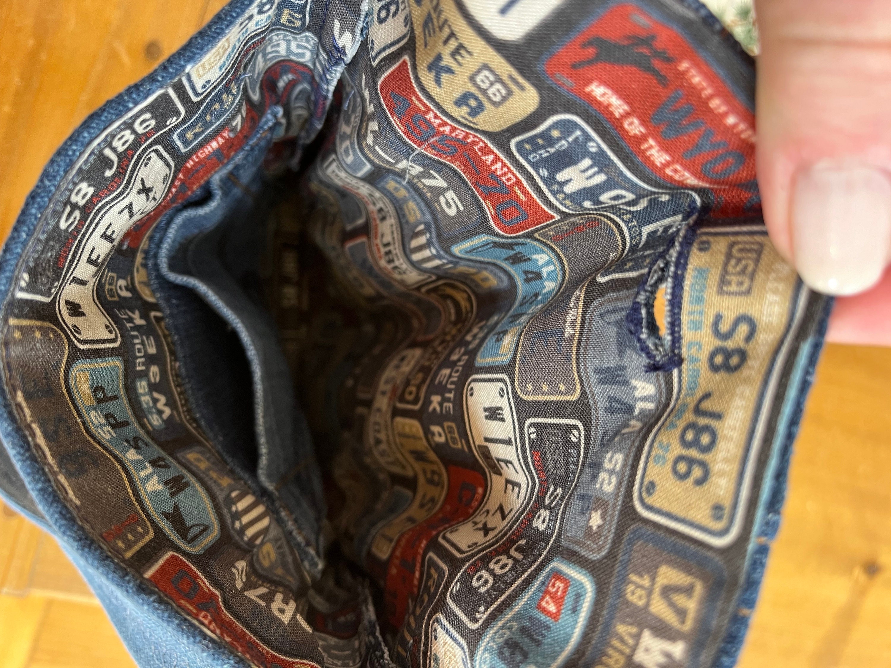 Upcycled Denim Levi Crossbody Purse - Etsy