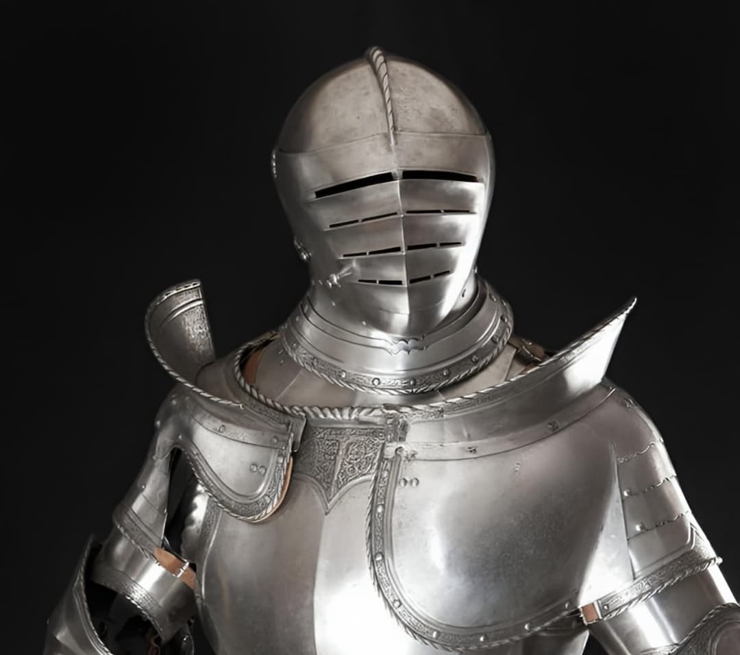 Medieval Knight Full Plate Armor Suit With Stand Handmade Steel Armor ...