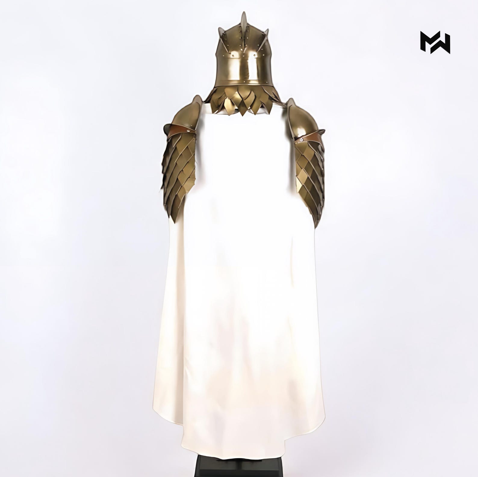Handmade Owl Inspired King’s Guard Full Body Armor | Golden Steel ...