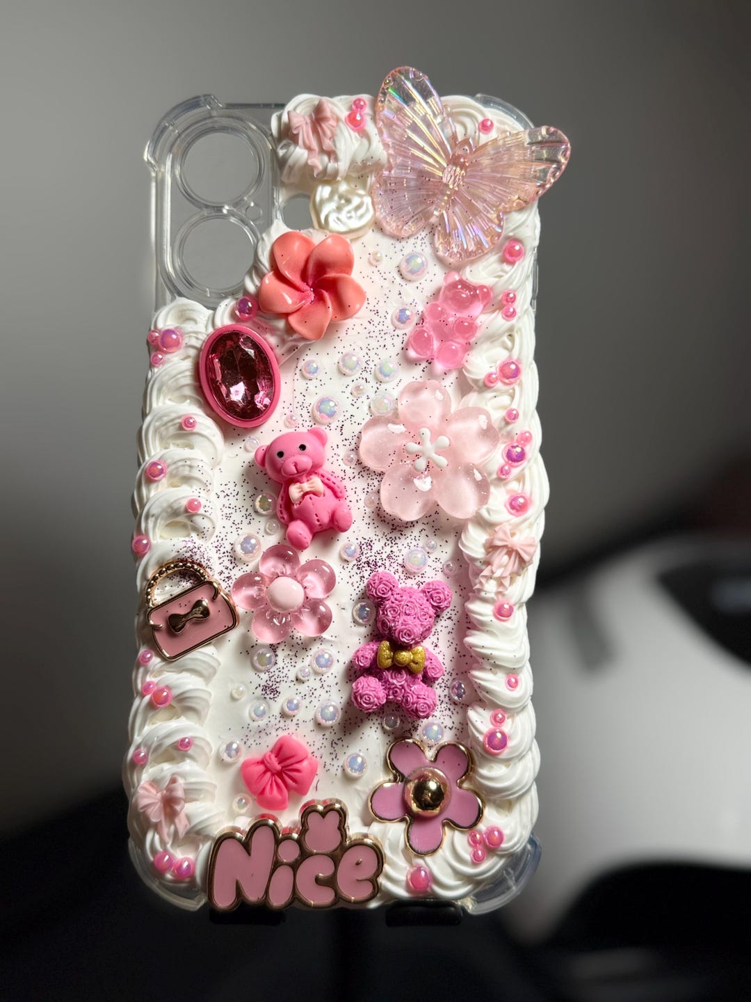 IPhone 16+ Case - Whipped Cream - Etsy