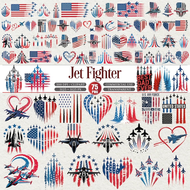 Jets Clipart - Etsy