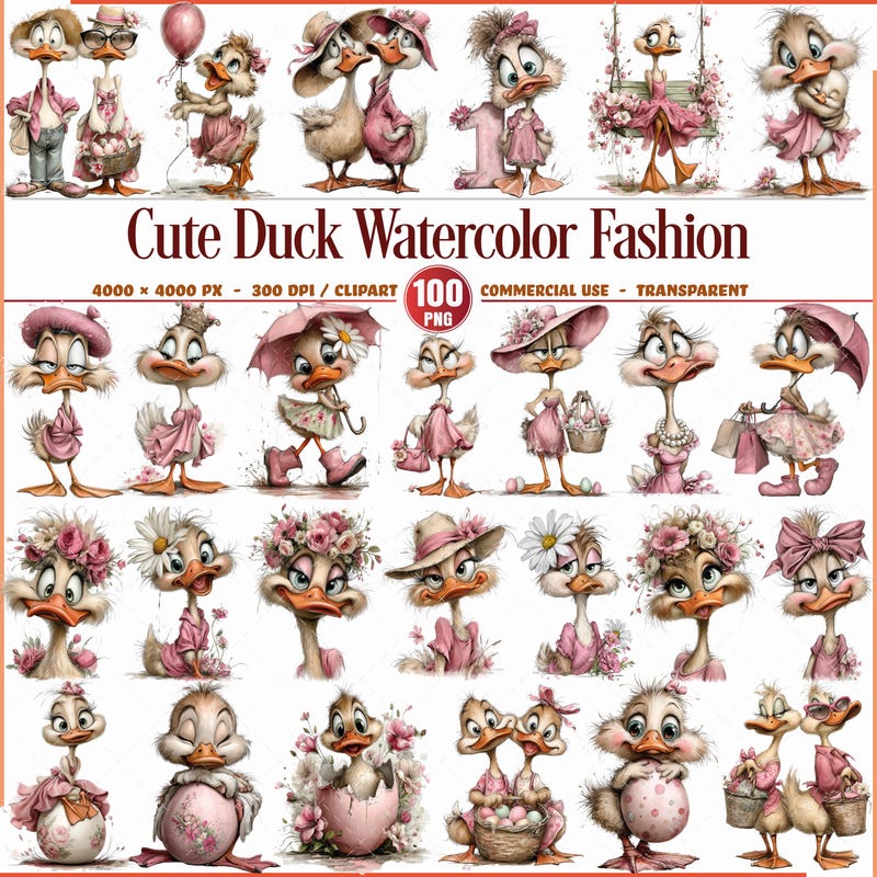 Duck Fashion - Etsy