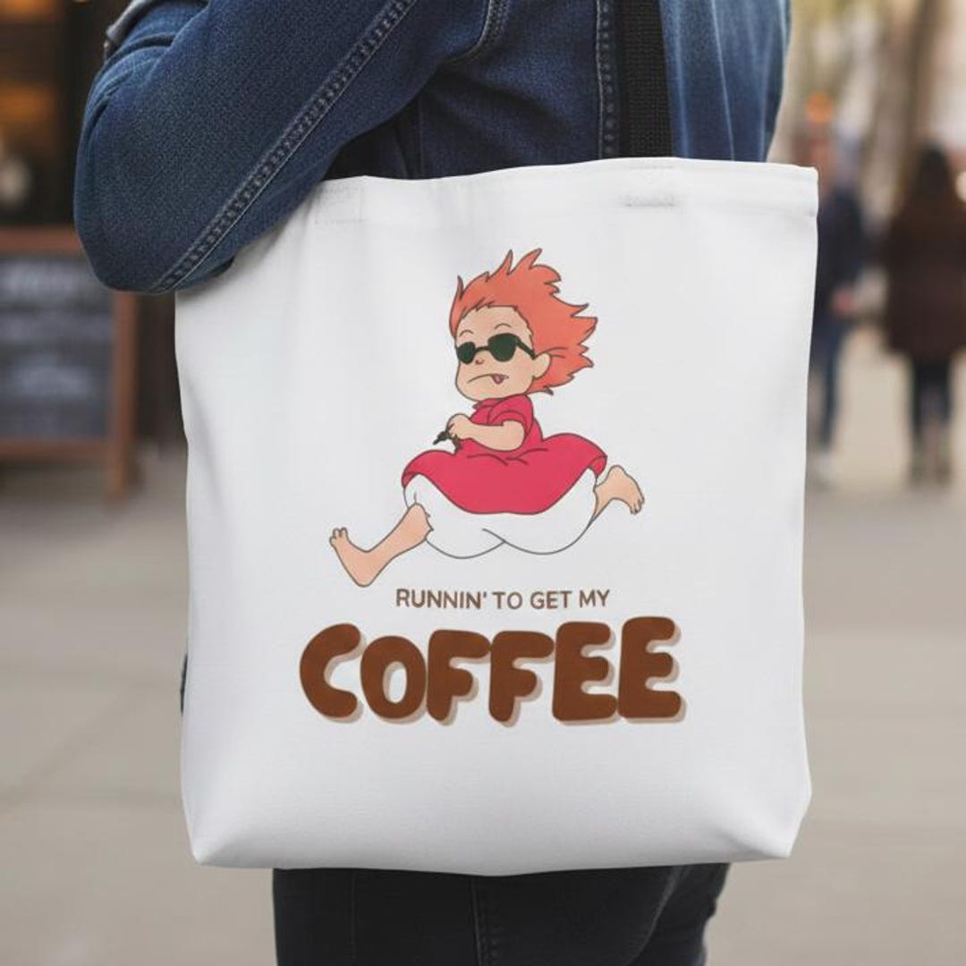 Ponyo Tote Bag, Studio Ghibli - Etsy