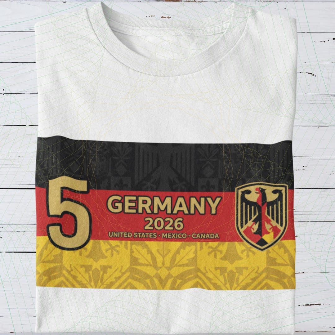 Germany 2026 Shirt Soccer Fan Shirt Match Day Tee Germany Soccer Shirt ...