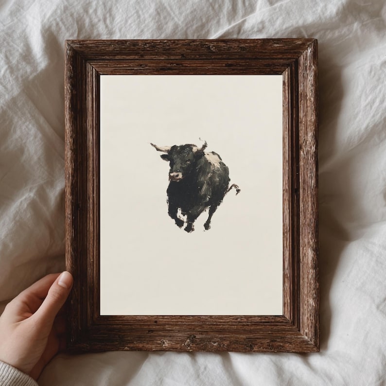 Western Gallery Wall Art Set of 8 Digital Download Vintage Cowboy Horse ...