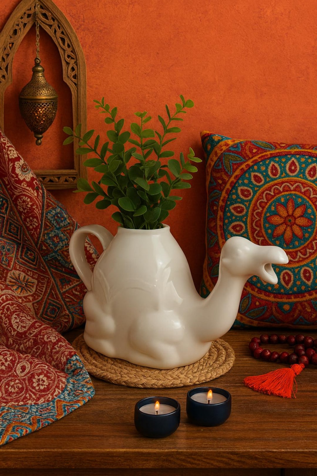 BIA Cordon Bleu Camel Teapot Missing Lid | White Ceramic Novelty ...