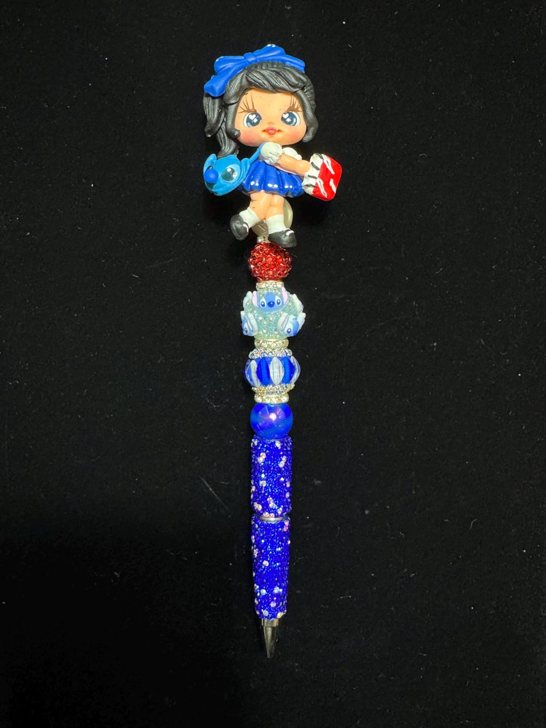 Handmade Stitch Purse Girl Bling Pen - Etsy