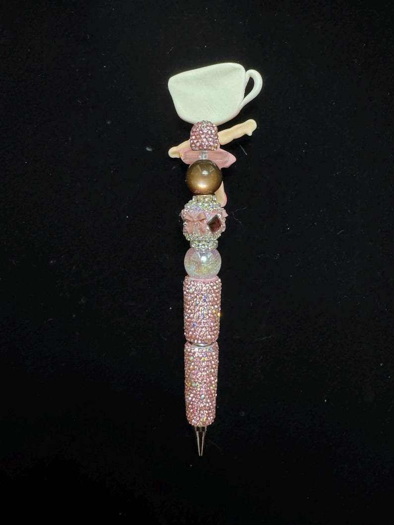 Handmade “ballerina Cappuccina” Character Pen | Coffee Cup Girl Pen ...