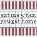Needlepoint Chart Door Sign - Etsy