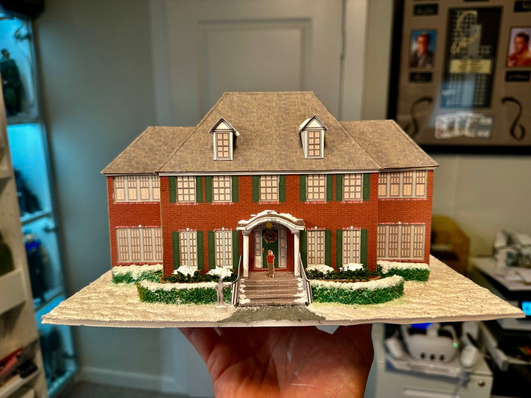 Mccallister "home Alone" House Model - Etsy