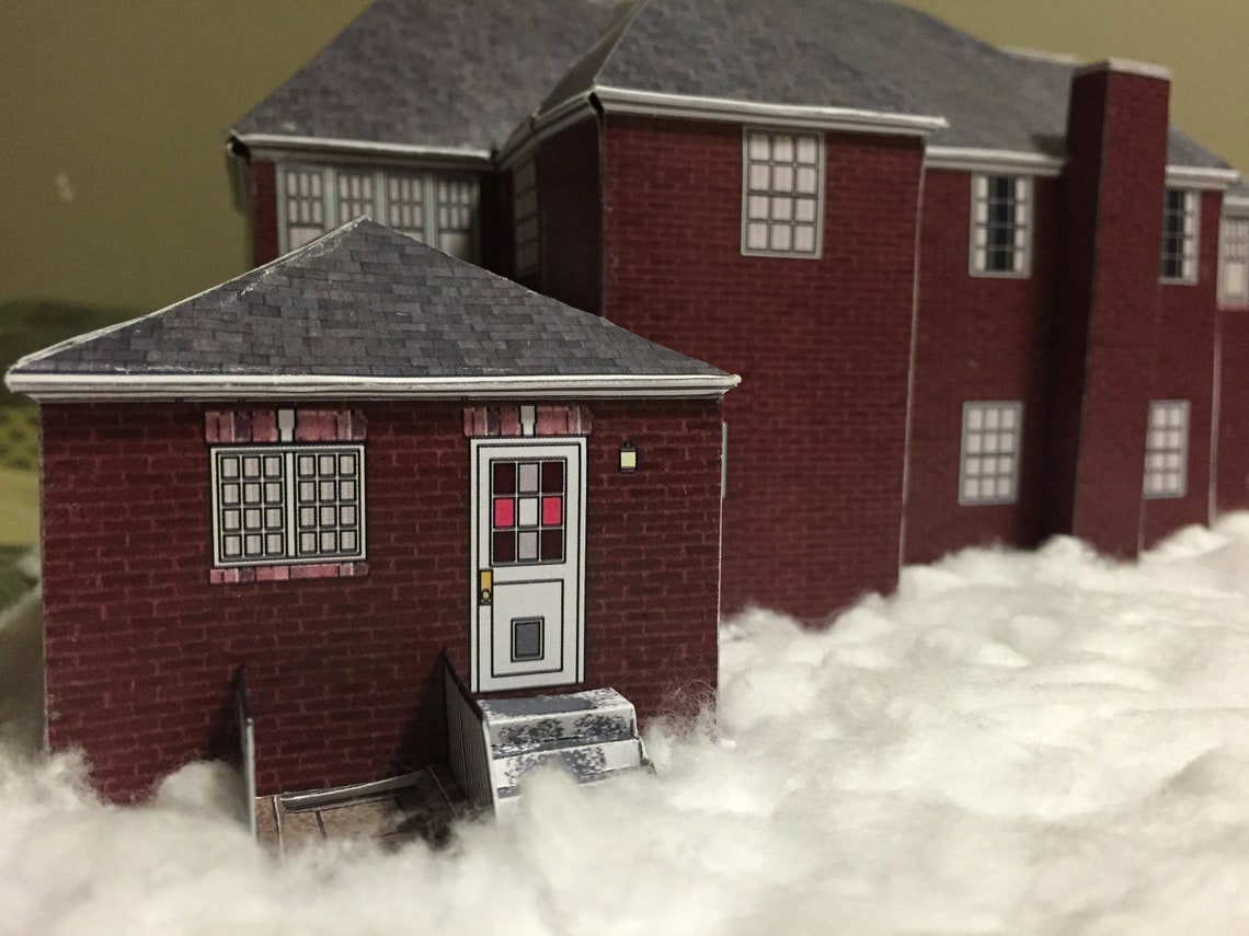 Mccallister home Alone House Model - Etsy