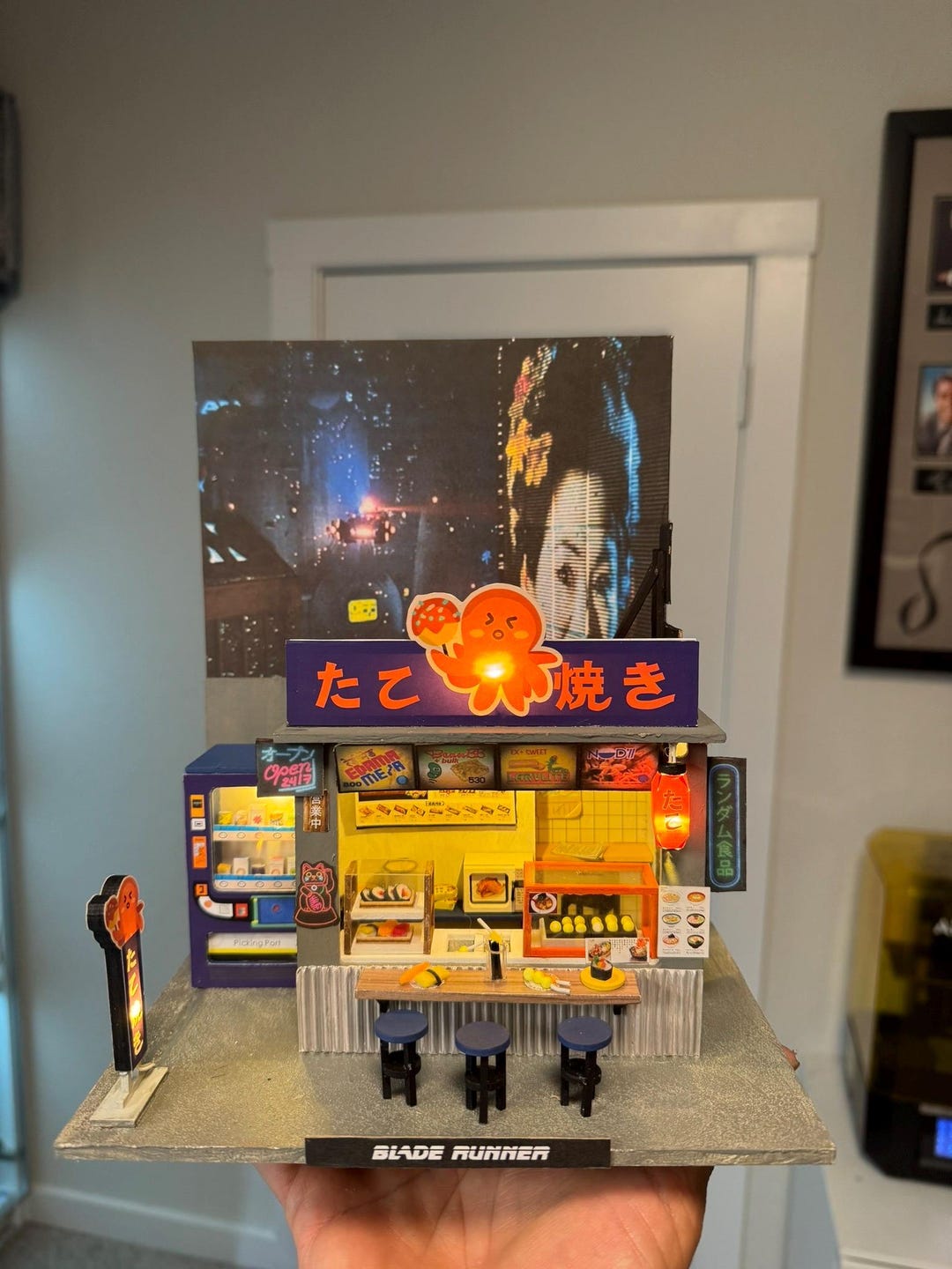 Blade Runner Noodle Shop Diorama - Etsy