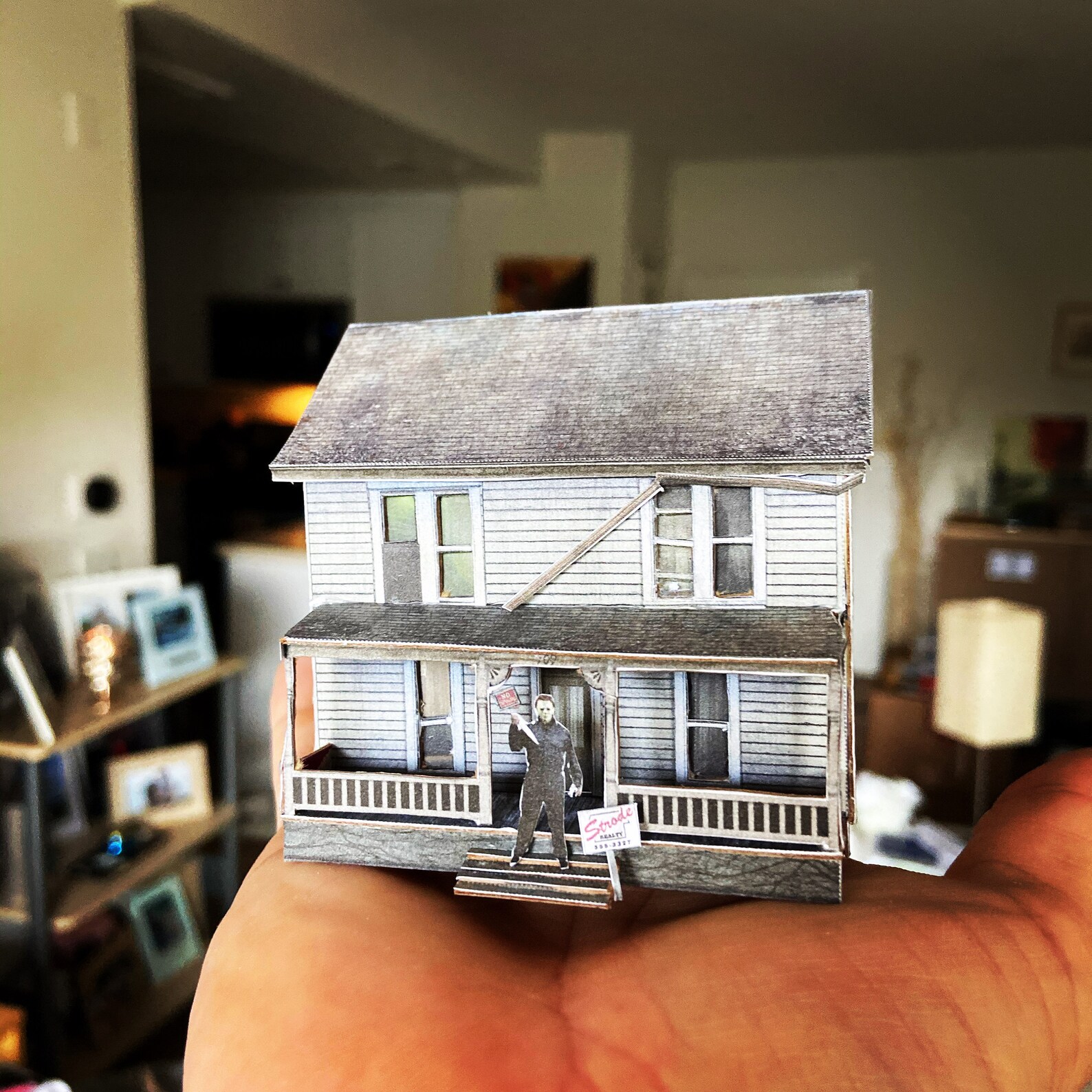 Miniature Horror Houses Made Out of Paper - Etsy