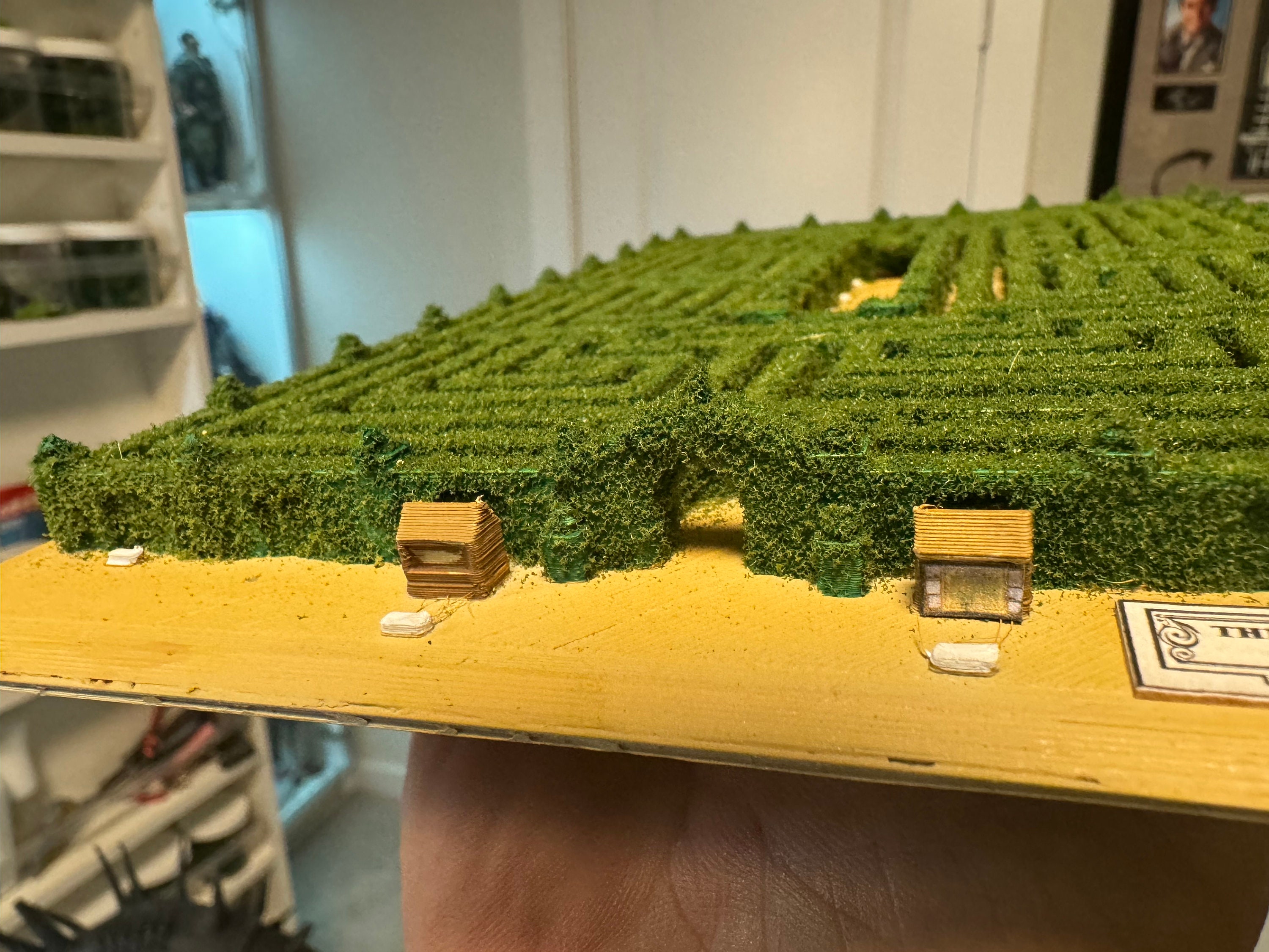 1:6 Scale Overlook Hotel Maze Model From the Shining - Etsy