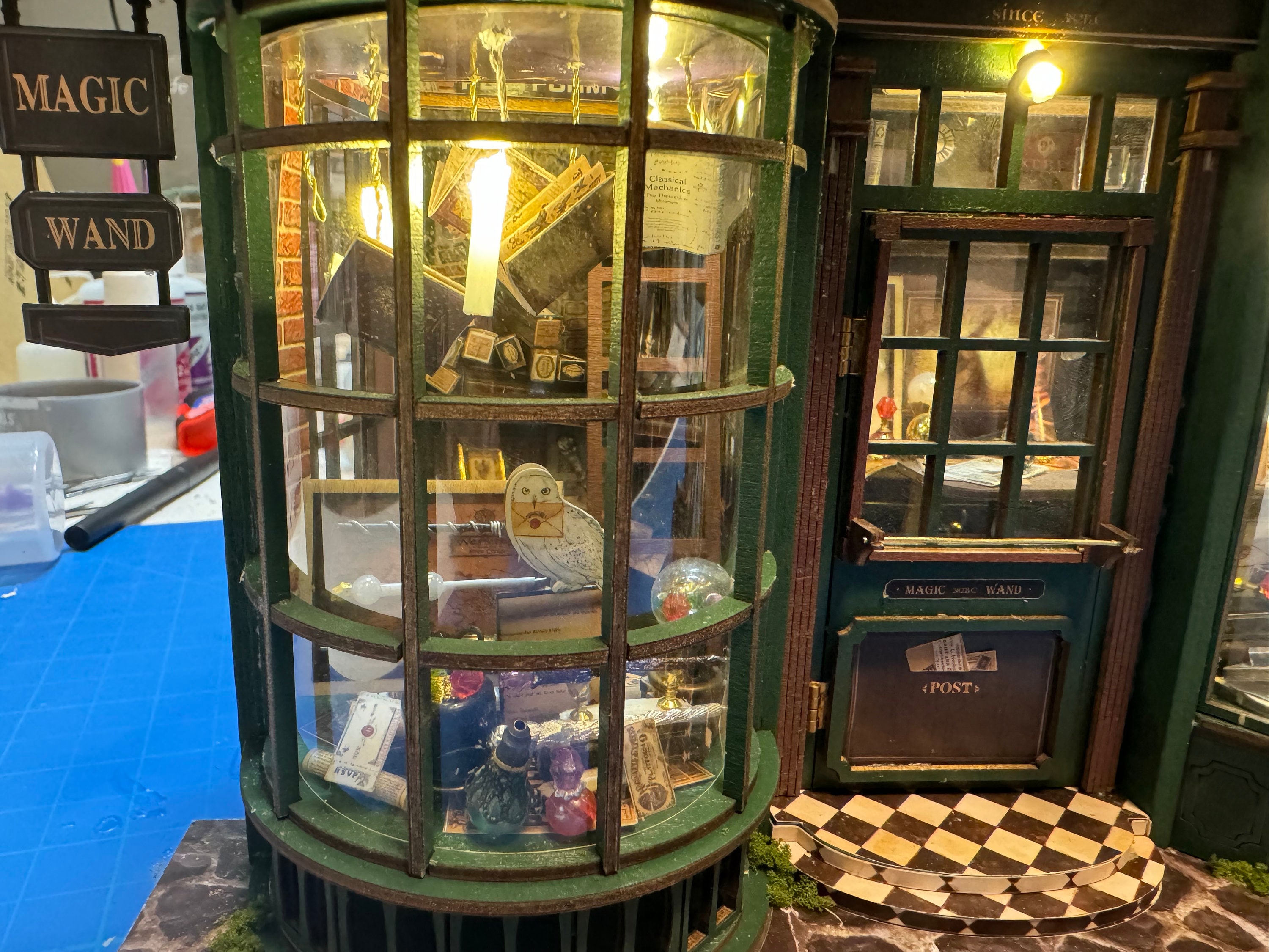 Harry Potter Wand Shop Diorama - Etsy