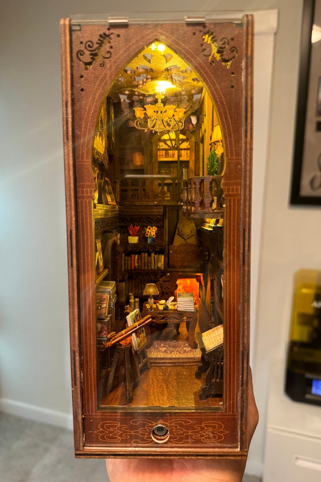 Book Nook Library Diorama #2 - Etsy