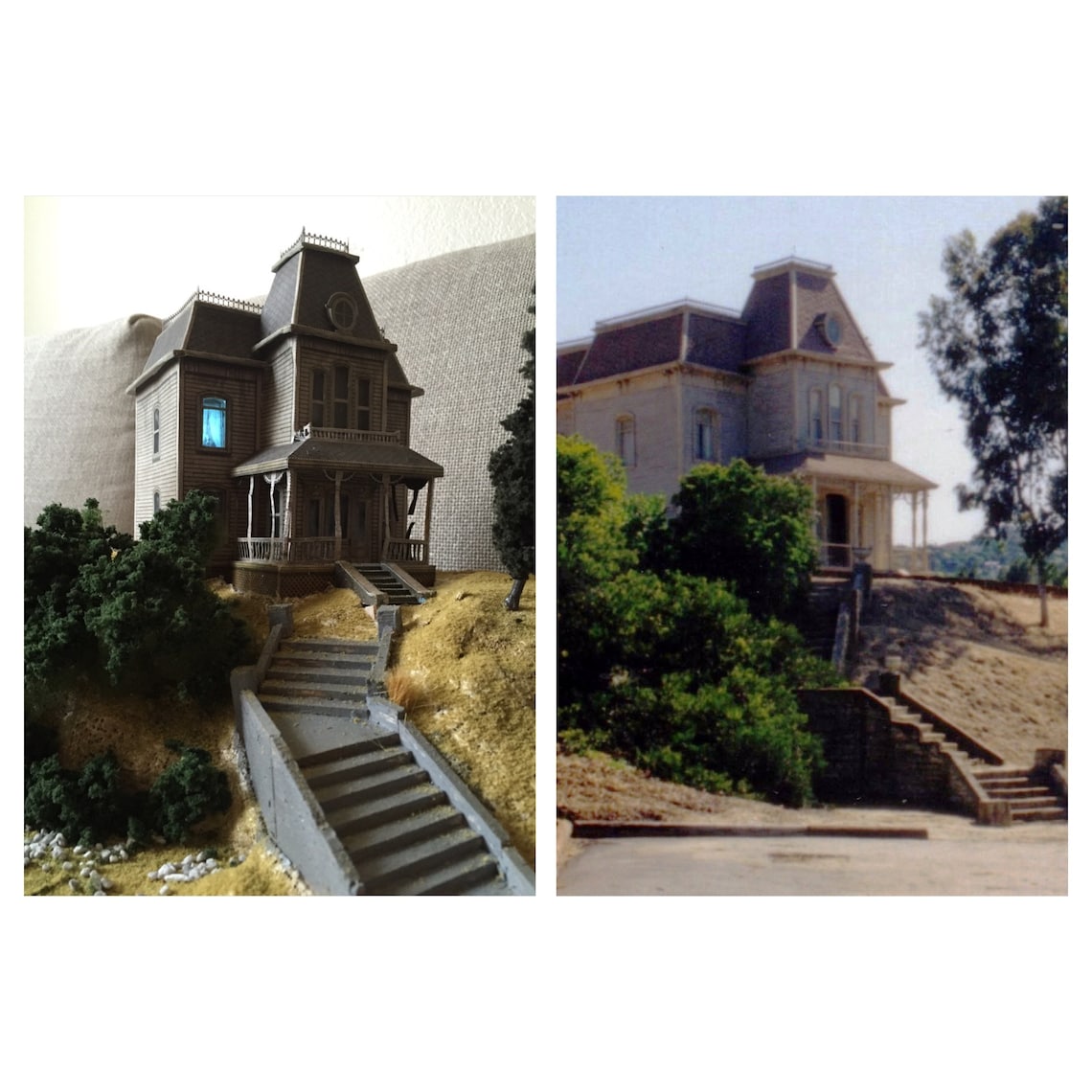 Diorama of the Bates House From psycho - Etsy