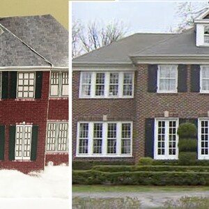 Mccallister "home Alone" House Model - Etsy