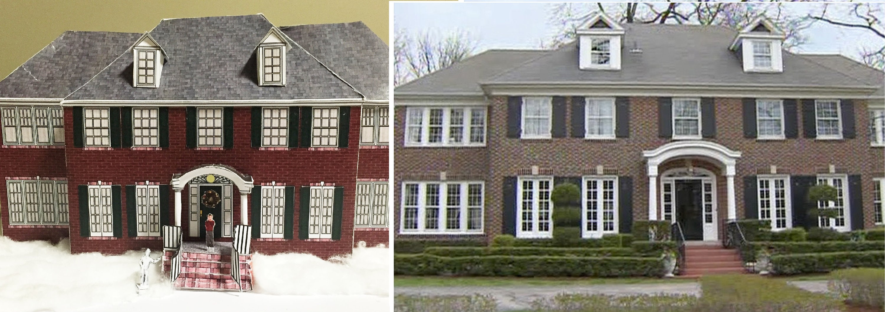Mccallister "home Alone" House Model - Etsy