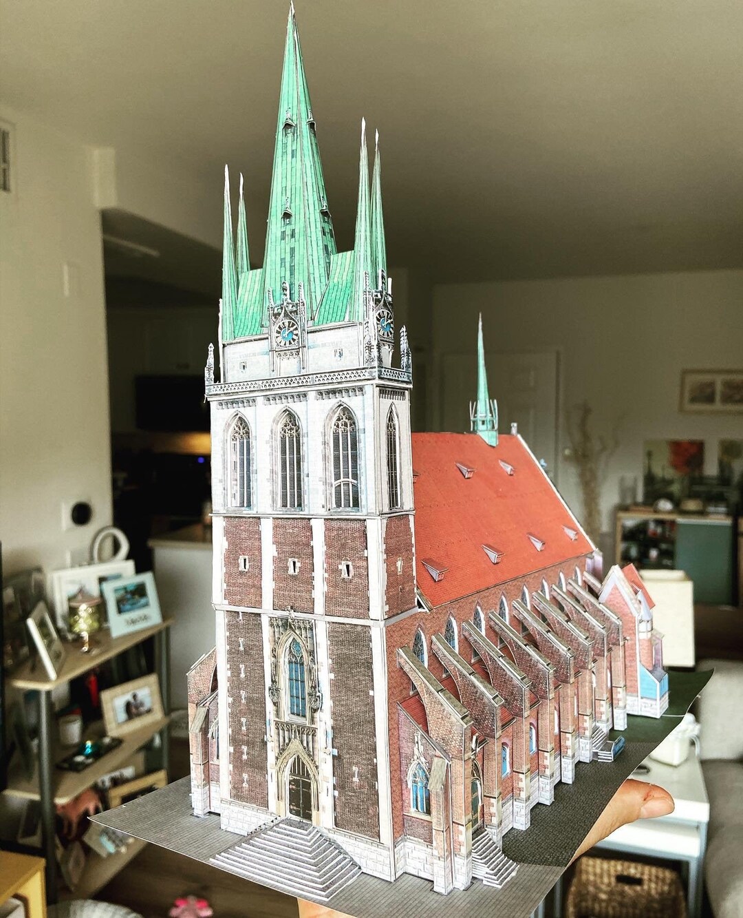 Cathedral Made Out of Paper - Etsy