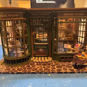 Harry Potter Wand Shop Diorama - Etsy