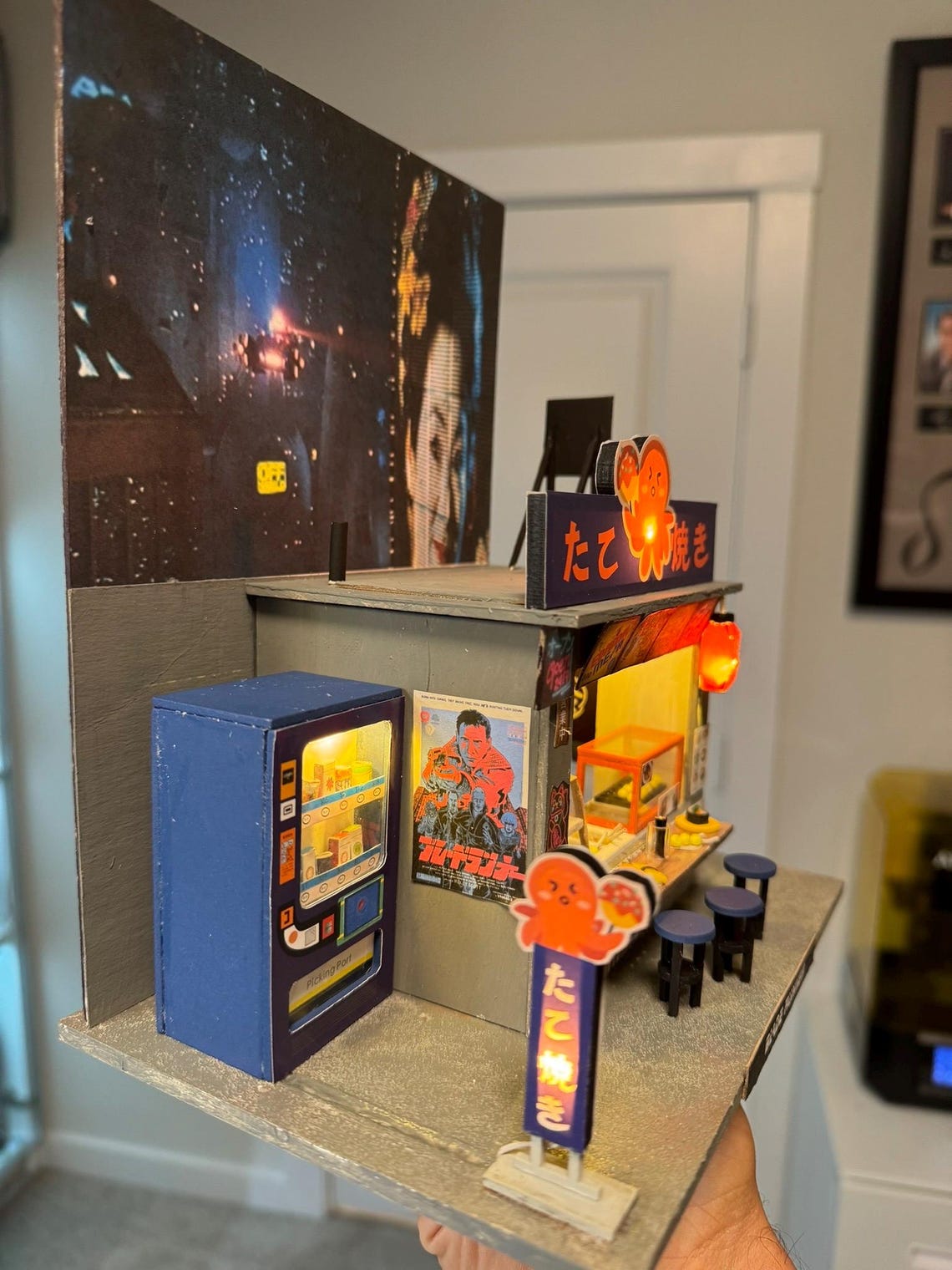 Blade Runner Noodle Shop Diorama - Etsy