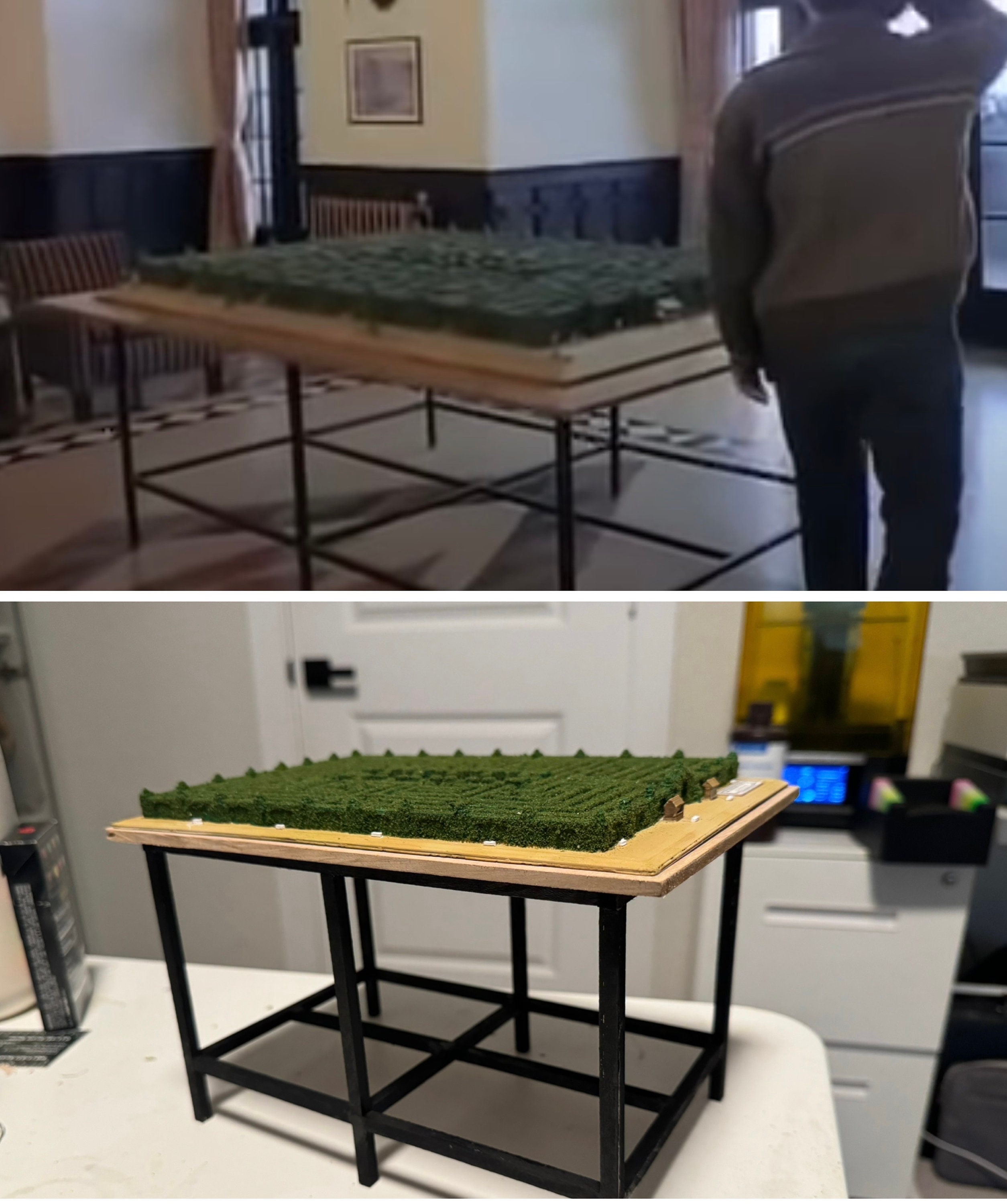 1:6 Scale Overlook Hotel Maze Model From “the Shining” - Etsy