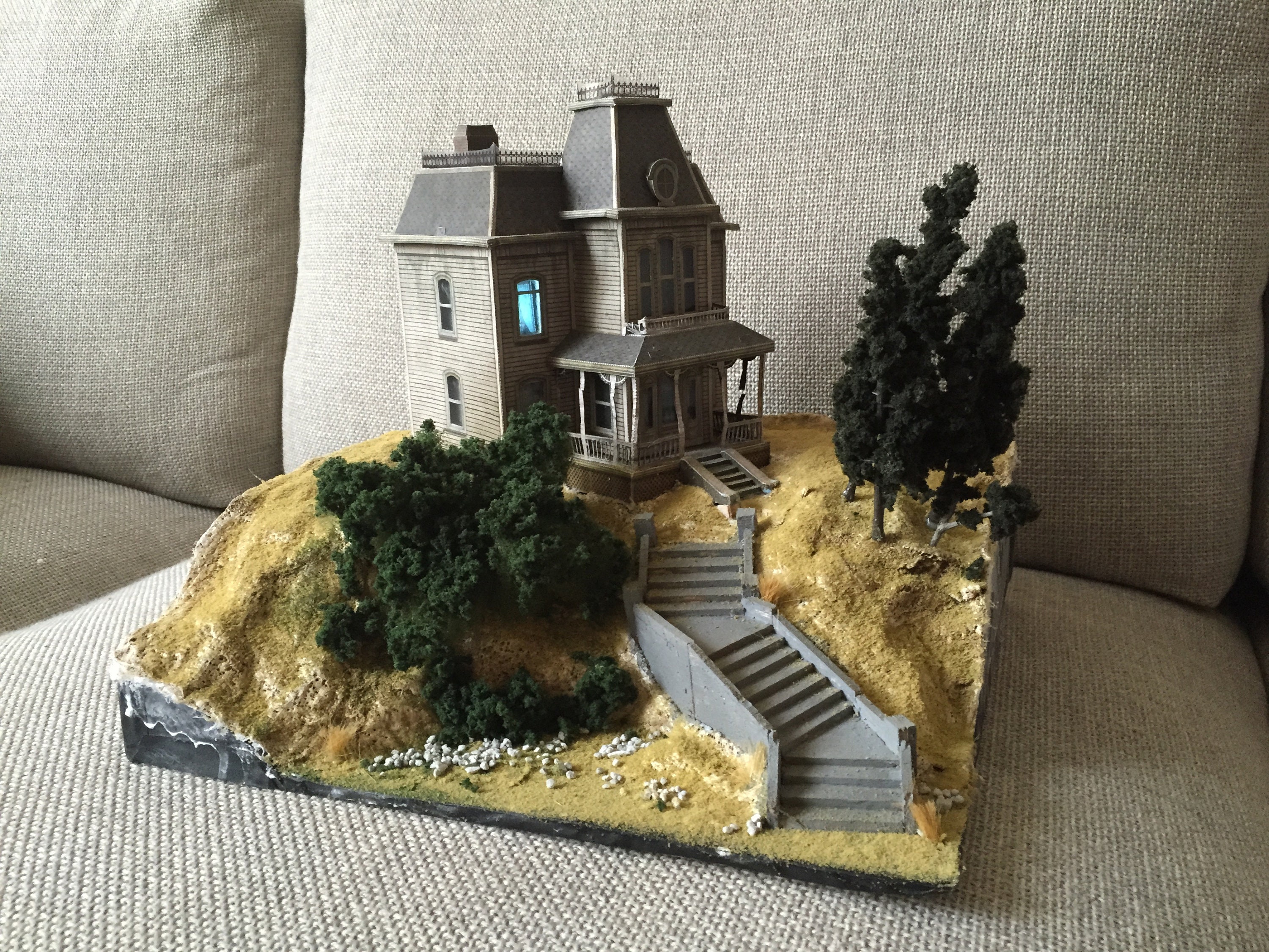 Diorama of the Bates House From psycho - Etsy