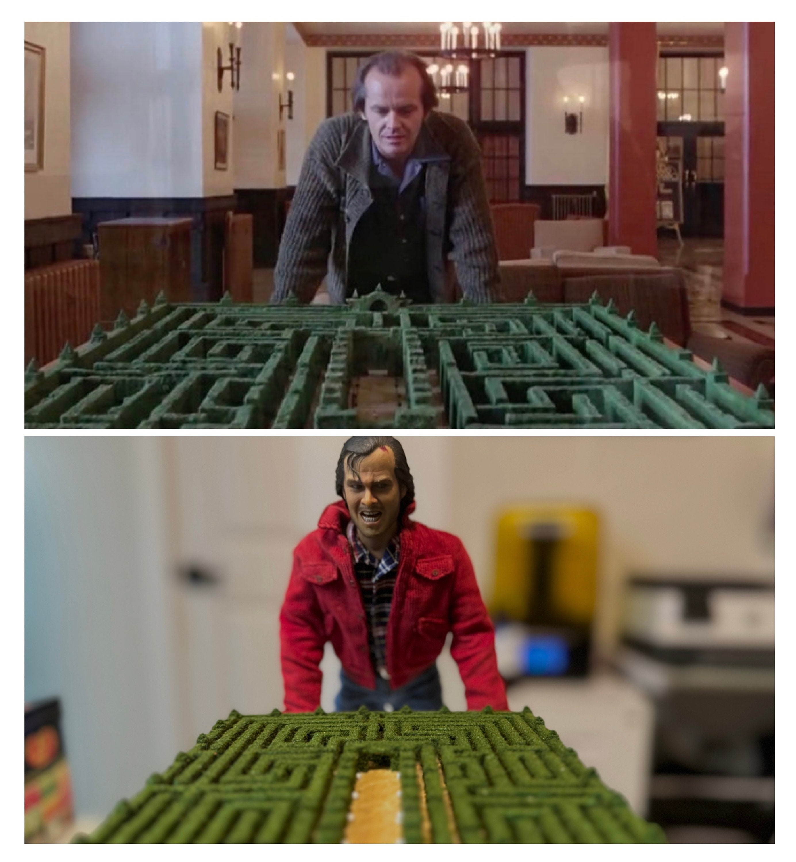1:6 Scale Overlook Hotel Maze Model From the Shining - Etsy
