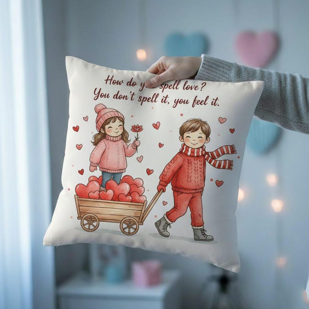 How Do You Spell Love PNG, Cute Valentine Illustration, Romantic Quote ...