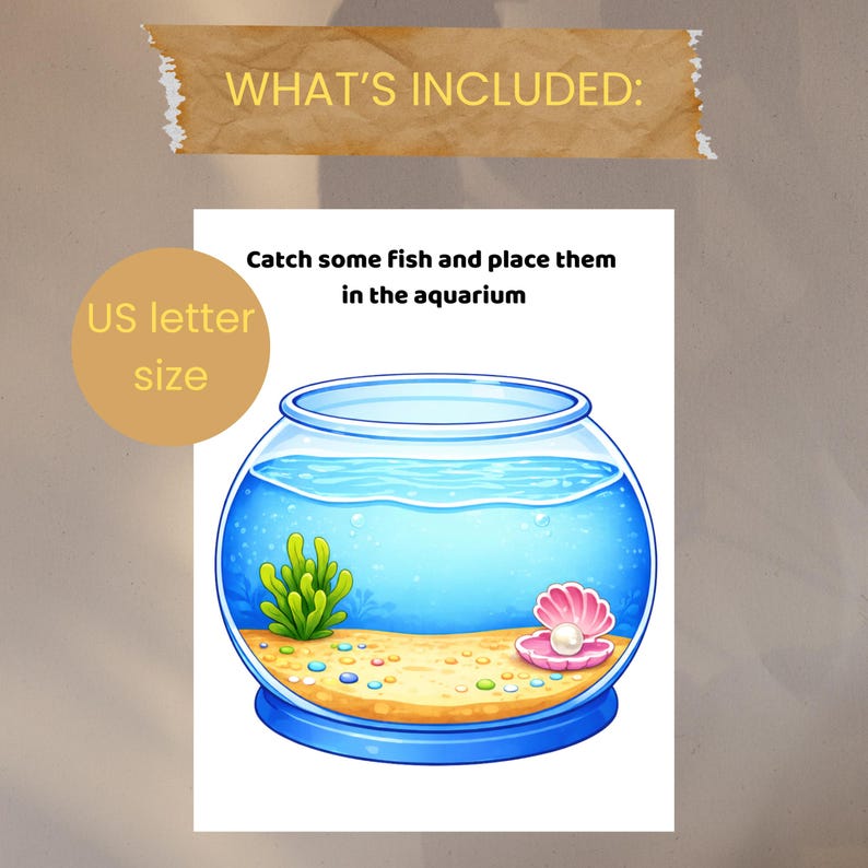 Preschool Math Activities Bundle, Bug Jar, Aquarium, Pizza Counting ...