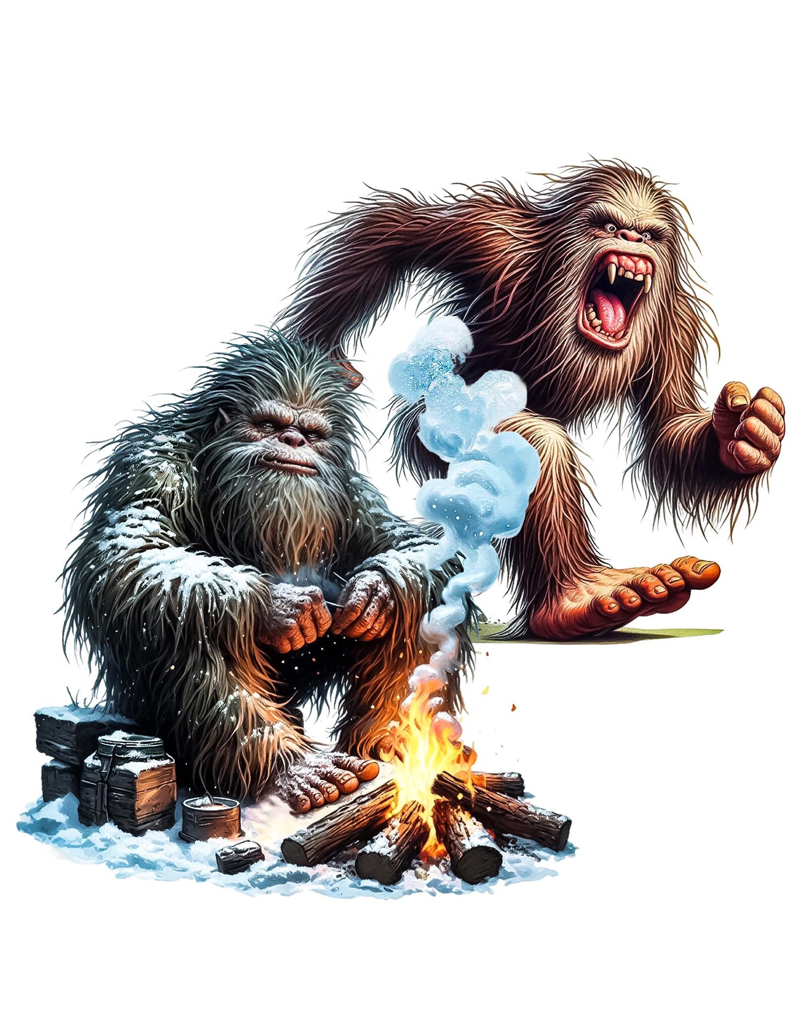Sasquatch Clipart – 26 PNG Transparent Background Images, Digital ...