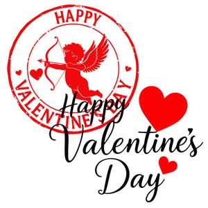Valentine’s Day Postage Stamp PNG – Love and Hearts Clipart, 30 PNG ...