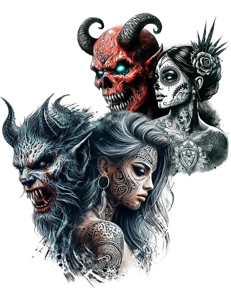 Mythical Creatures PNG, Demon PNG, Mysticism Digital - 26 PNG ...