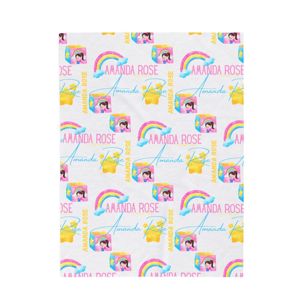 Personalized Ms. Rachel Inspired Plush Blanket - Etsy
