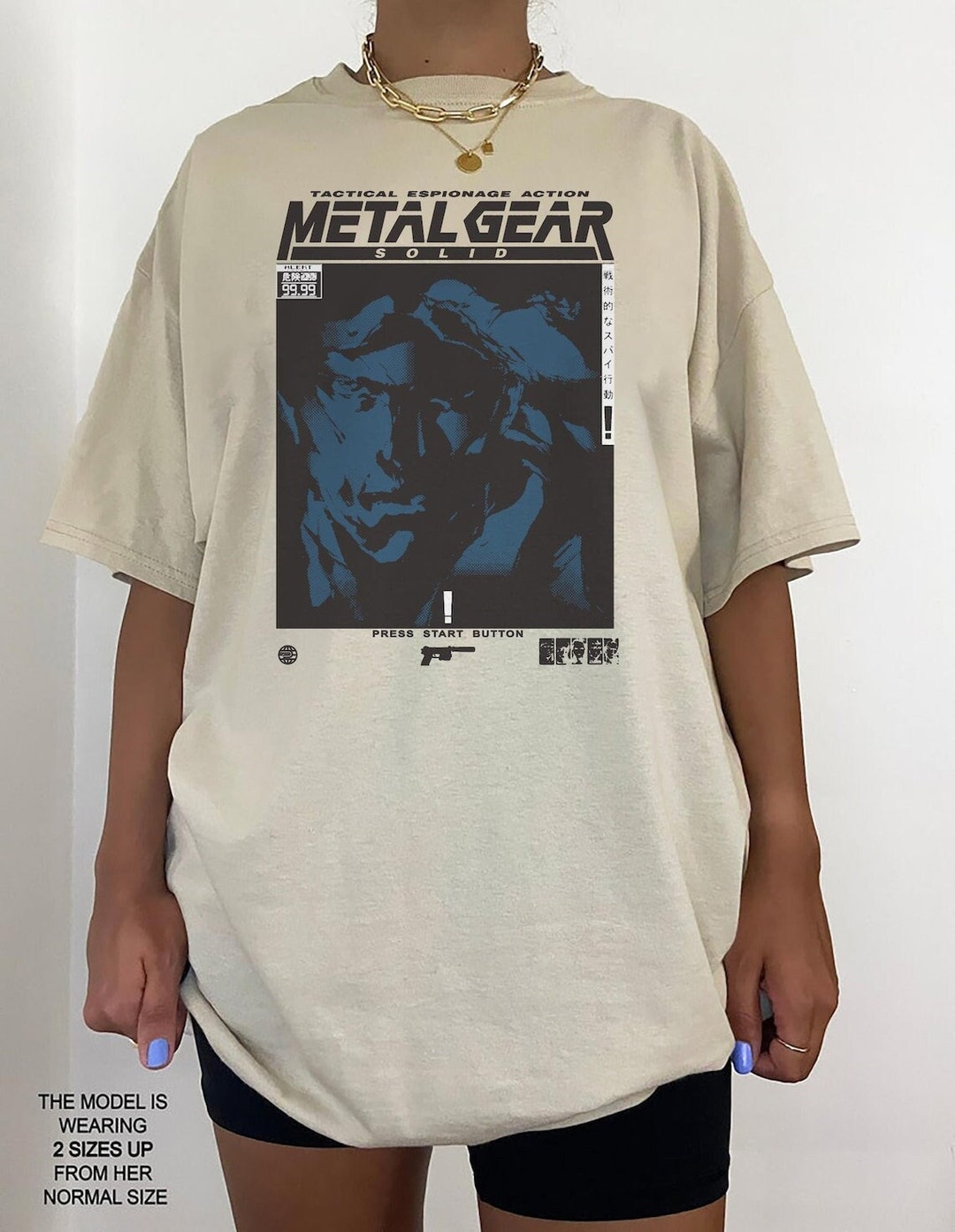 MGS1 T-shirt Sweatshirt Hoodie, Metal Gear Solid Retro Shirt, Snake ...