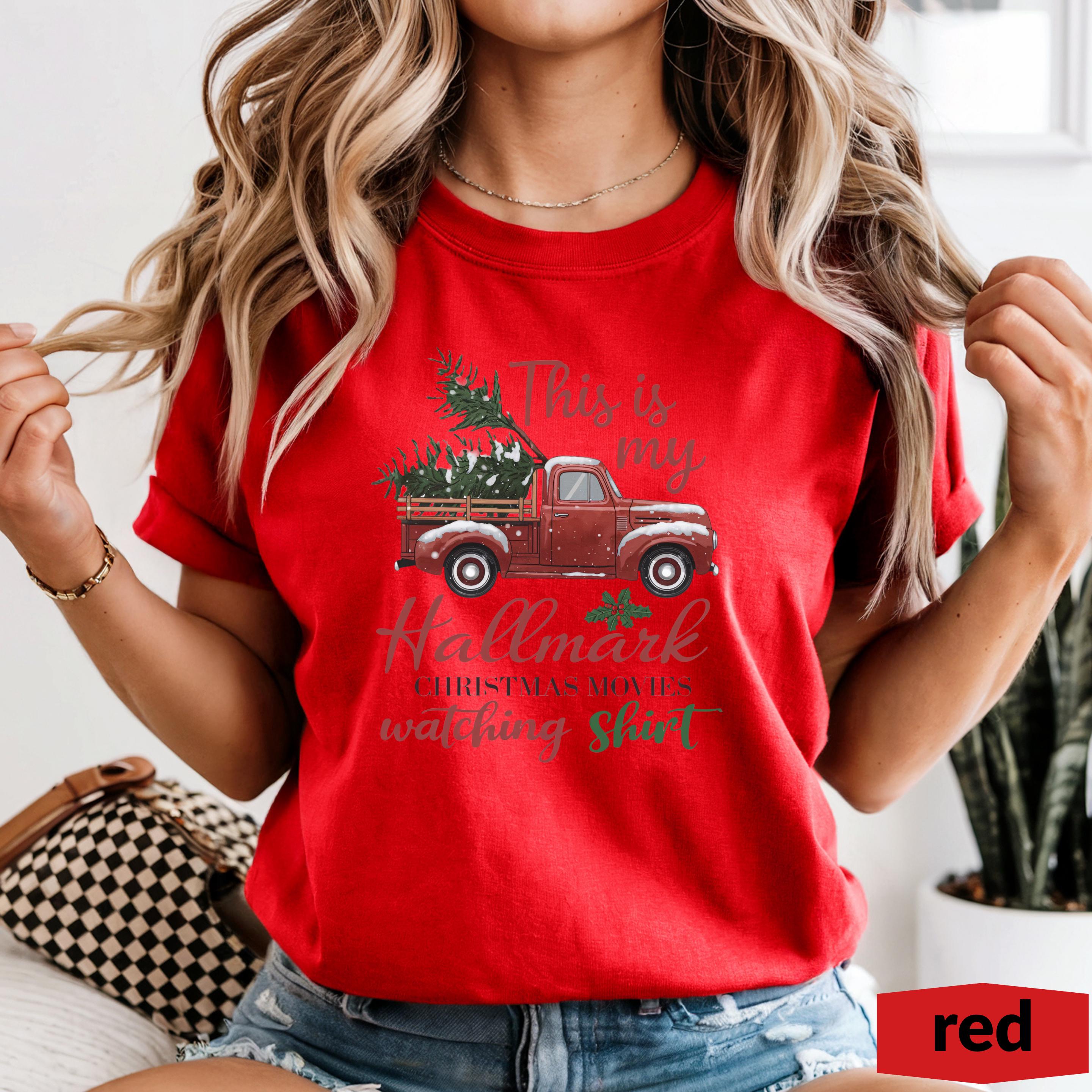 Hallmark Christmas Movie Watching Shirt, Xmas Movie Lovers T-shirt - Etsy