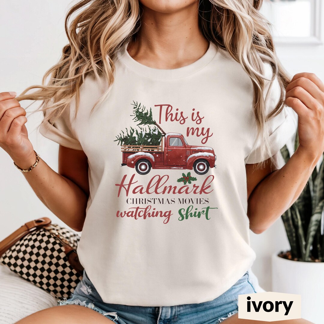 Hallmark Christmas Movie Watching Shirt, Xmas Movie Lovers T-shirt - Etsy