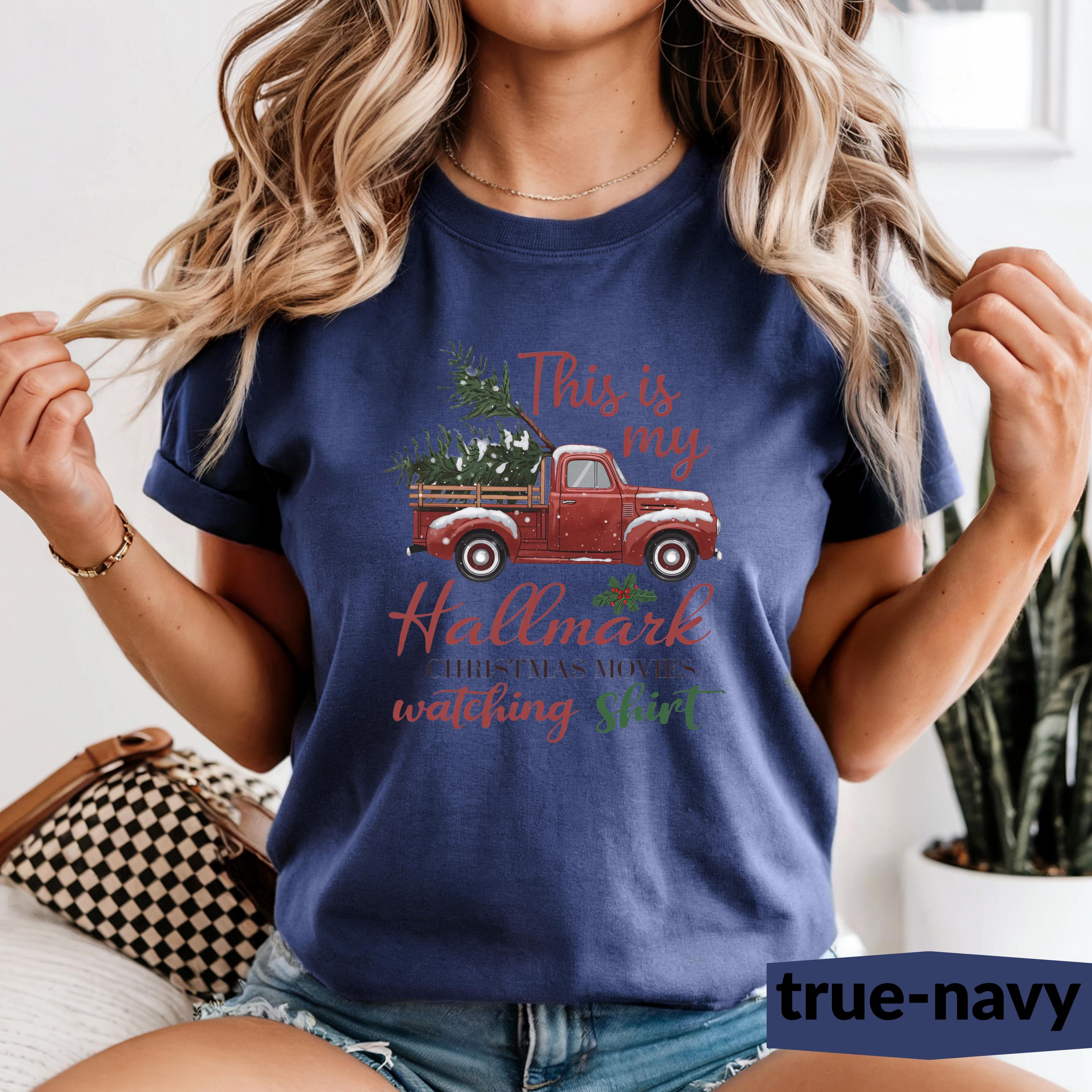 Hallmark Christmas Movie Watching Shirt, Xmas Movie Lovers T-shirt - Etsy