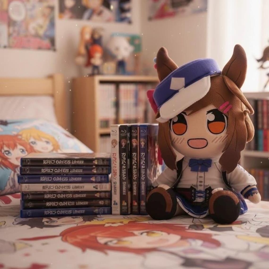Tokai Teio Plush Inspired by Uma Musume - Luminous Collector's Item - Etsy