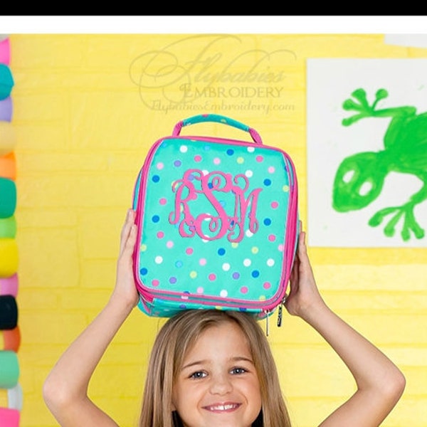 Monogrammed Lunchbox - Etsy