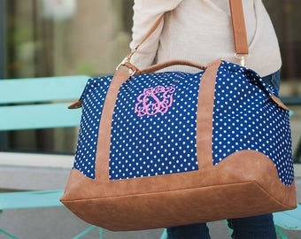 Monogrammed luggage | Etsy