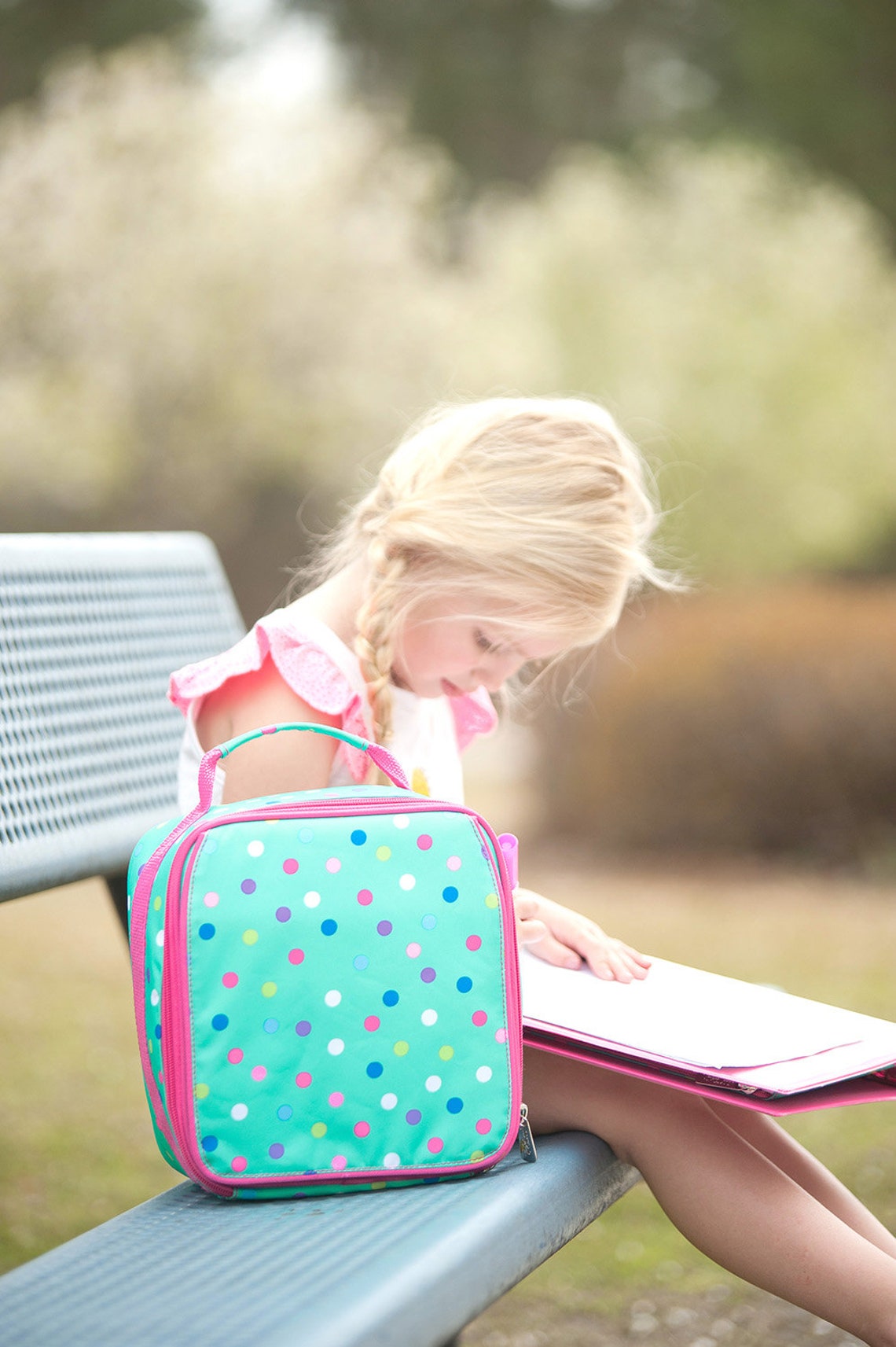 Monogrammed Lunch Box Girl's Personalized Lunchbox | Etsy