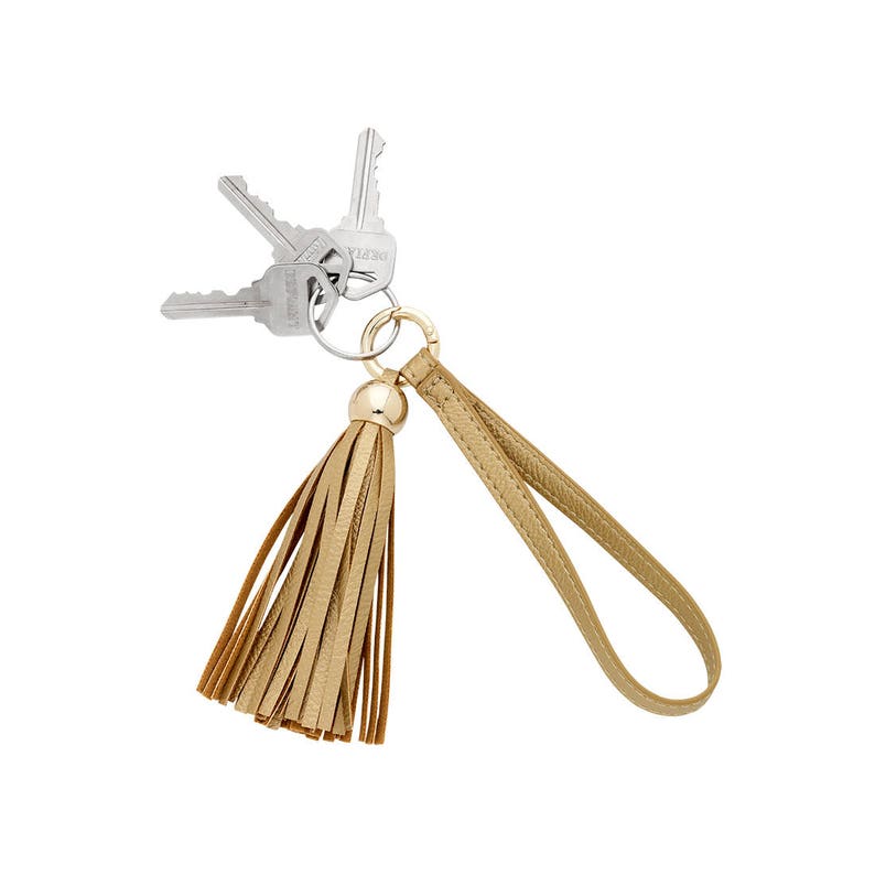 Tassel Keychain Black Tassel Black Gold Camel | Etsy