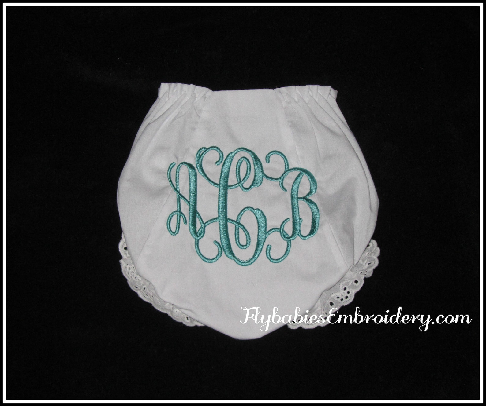 Monogrammed Baby Bloomers Personalized Baby Bloomers | Etsy