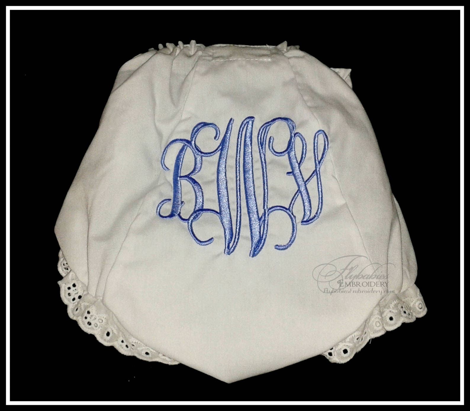 Monogrammed Baby Bloomers Personalized Baby Bloomers | Etsy