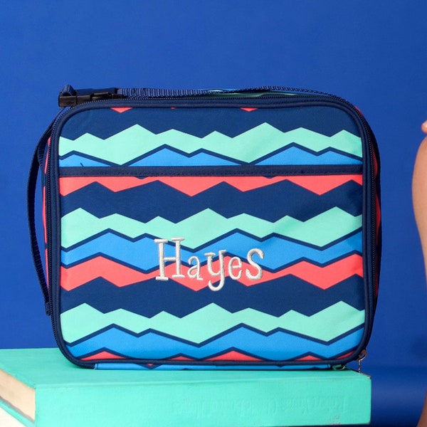 Chevron Lunch Bag - Etsy