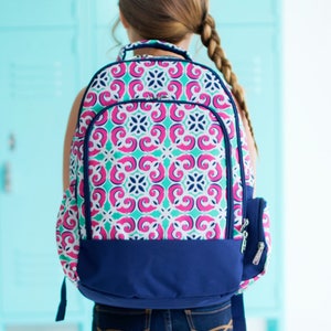 Personalized Girls Backpack Monogrammed Backpack FREE Personalization ...