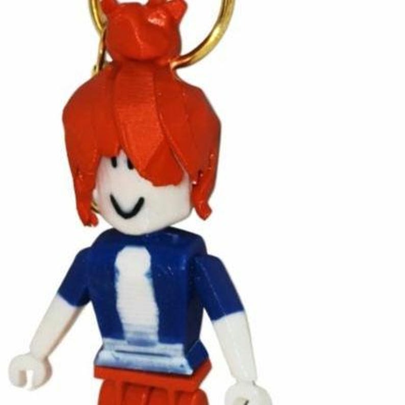Custom Roblox Avatar Bacon Girl Keychain, Personalized Gamer Gifts ...